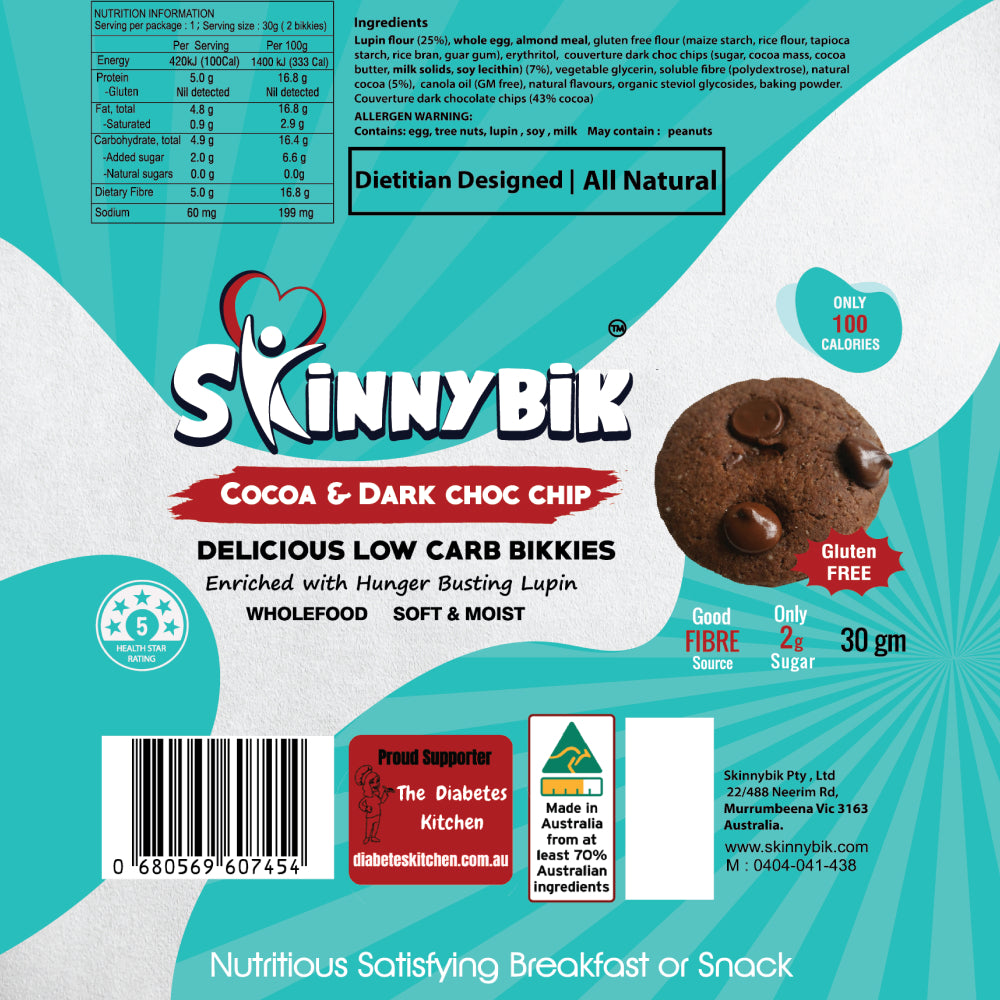 Buy Skinnybik Bikkies - WLS Biscuits - 3 Flavours