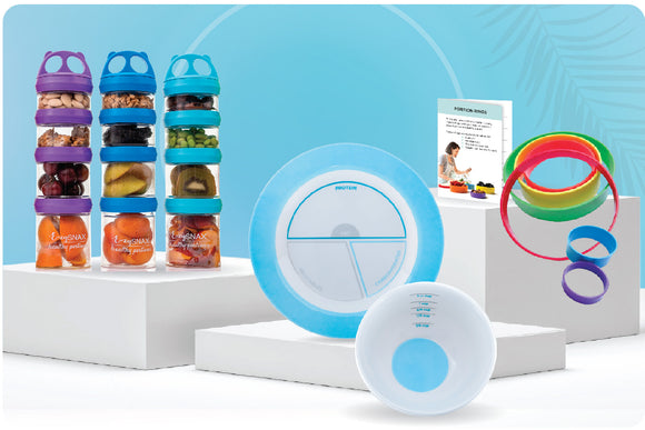 Portion, Exercise, Learn