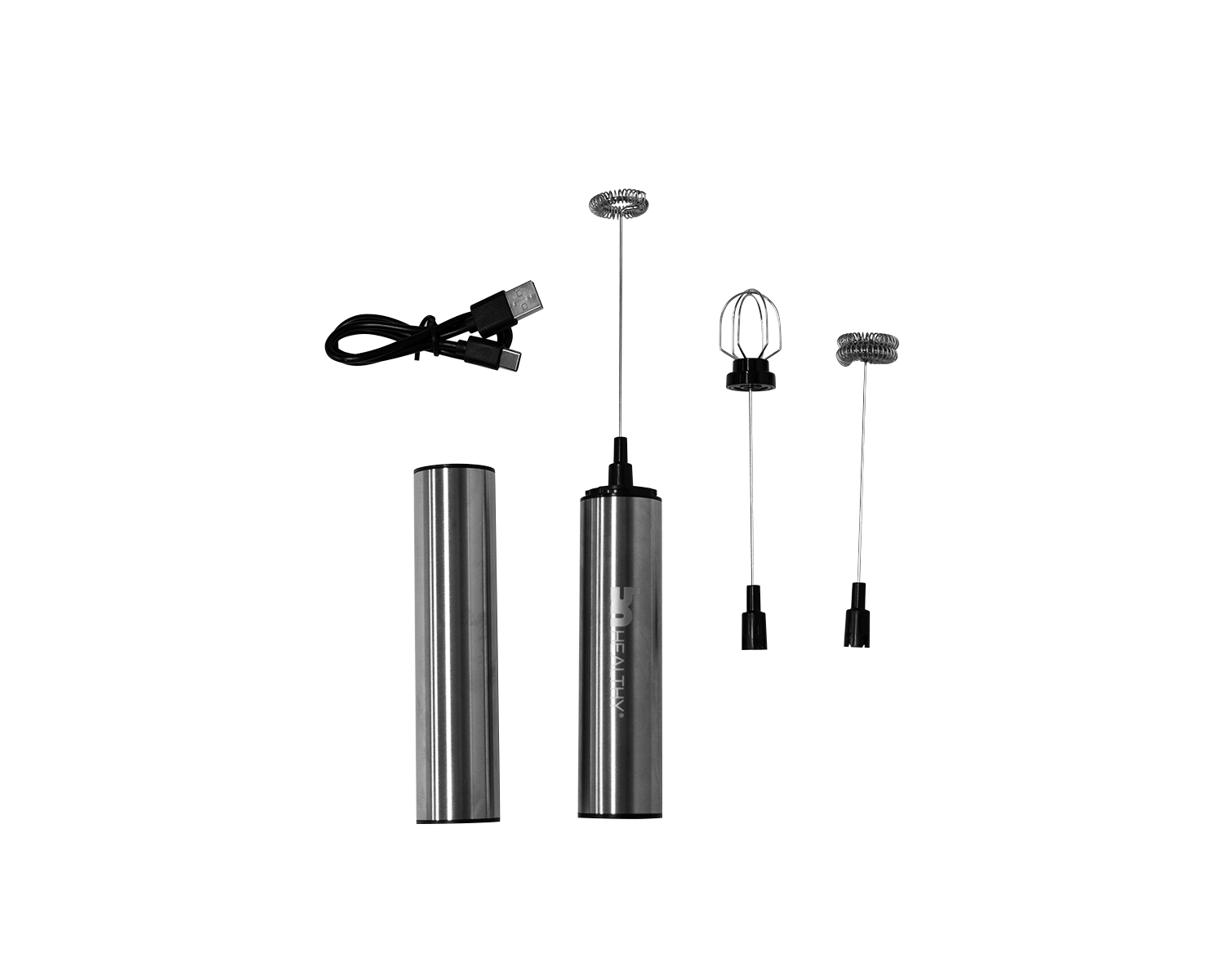 Handheld Protein Mixer & Milk Frother USB Rechargeable