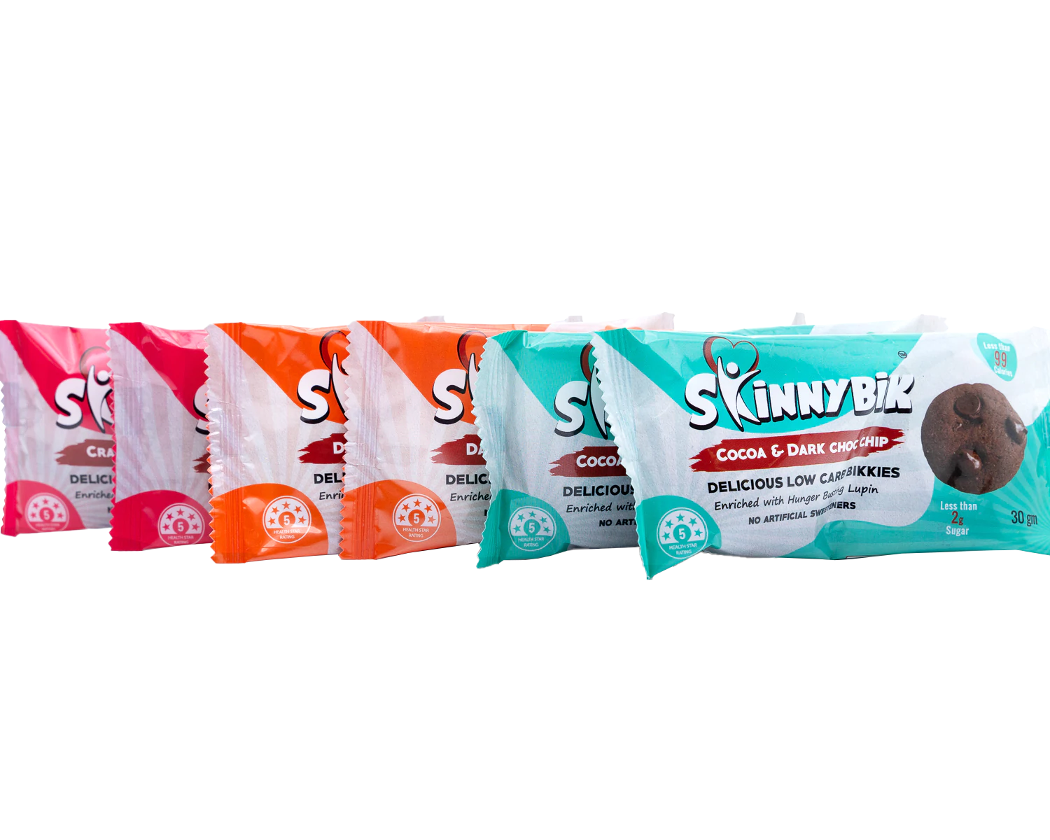 Buy Skinnybik Bikkies - WLS Biscuits - 3 Flavours